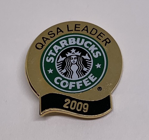 Starbucks Coffee QASA Leader Quality Assurance Employee 2009 Lapel Pin ...