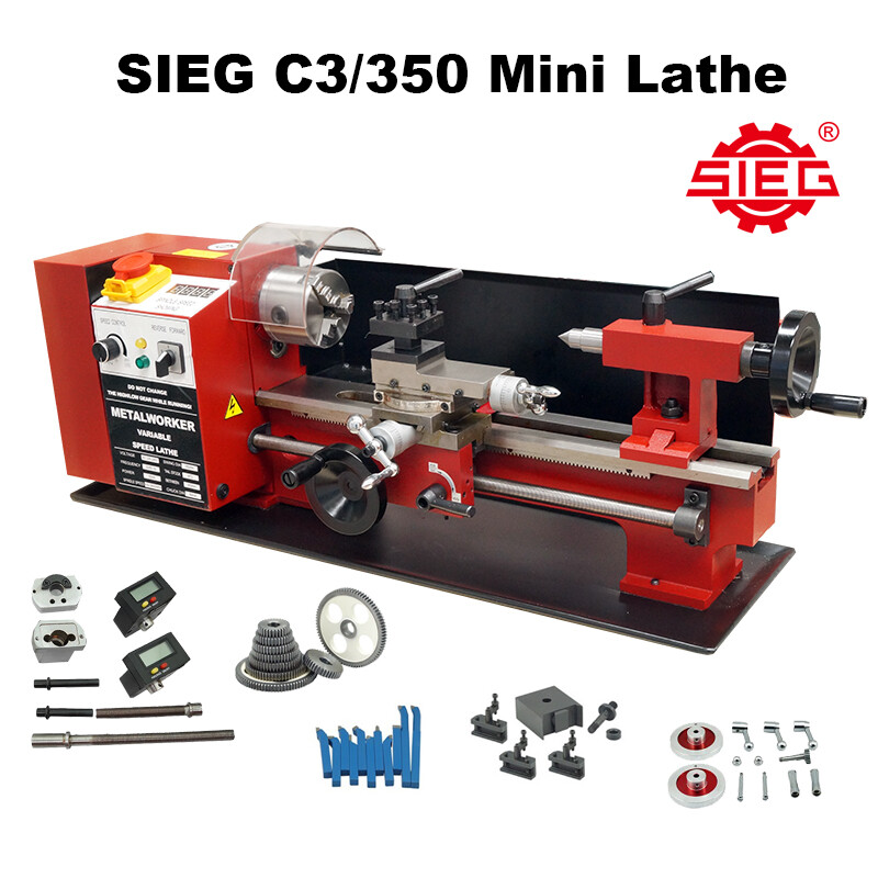 SIEG Variable Speed Mini Metal Lathe / Hobby Lathe | eBay
