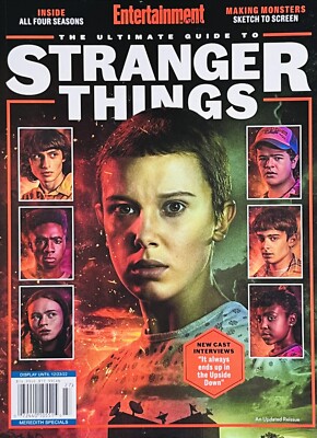 ULTIMATE GUIDE STRANGER THINGS ☆ Entertainment Magazine ☆ALL 4 SEASONS ...