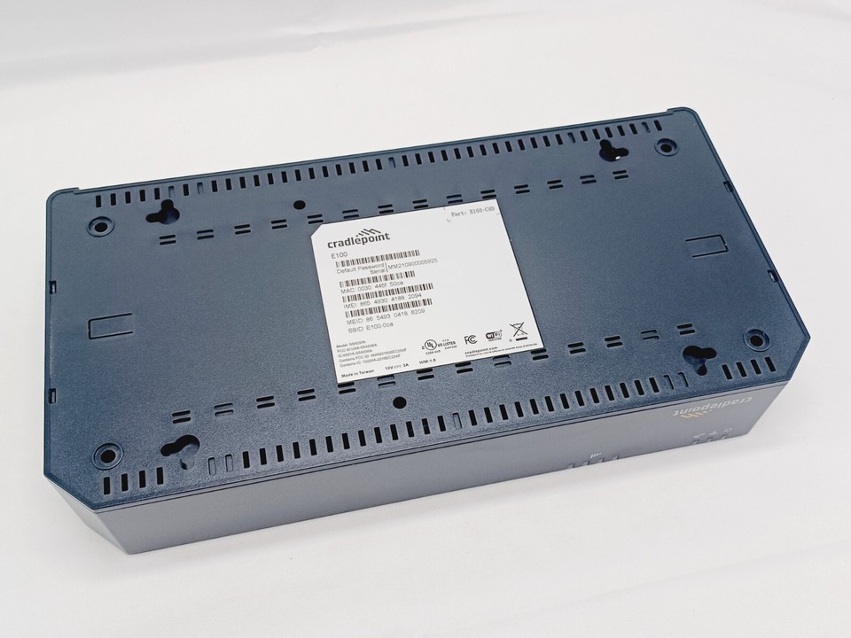 Cradlepoint E100 Series Enterprise Router LTE, Verizon - Read ...