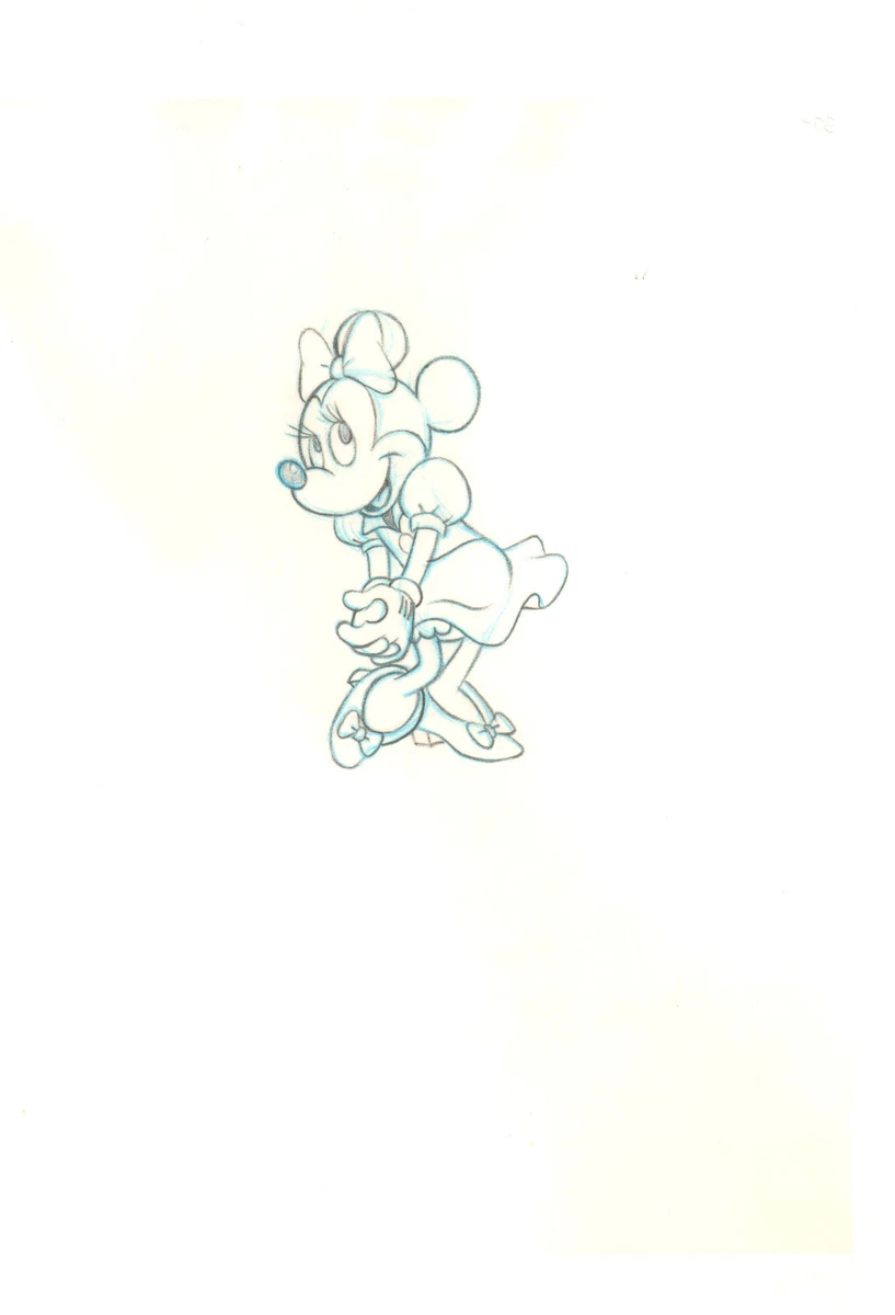 Drawings Of Mickey Mouse And Minnie Mouse In Pencil
