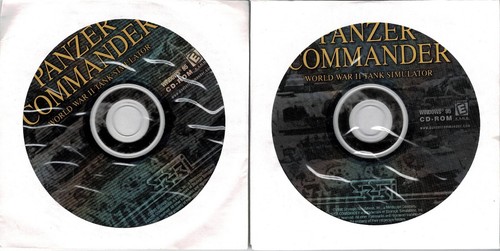 Lot of 2 Panzer Commander Pc New Cd Rom Only Sealed In Paper Sleeve ...