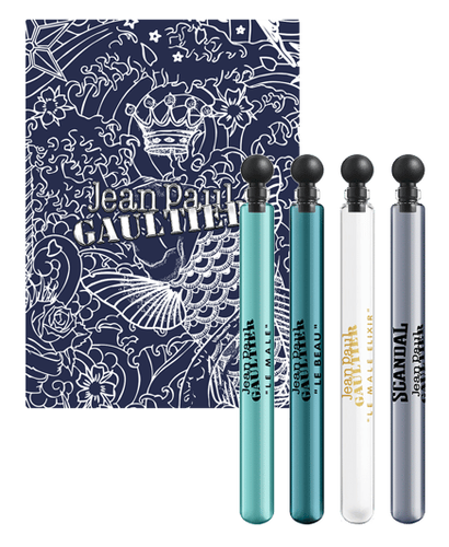 Jean Paul Gaultier Elixir Scandal gift set 50 75ml EDT Shower Gel Mini ...