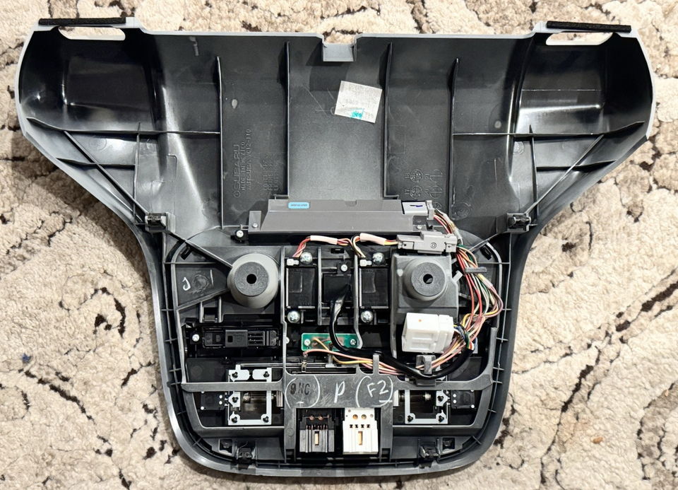 2019-2023 SUBARU CROSSTREK ROOF OVERHEAD CONSOLE DOME LIGHT LAMP SWITCH ...