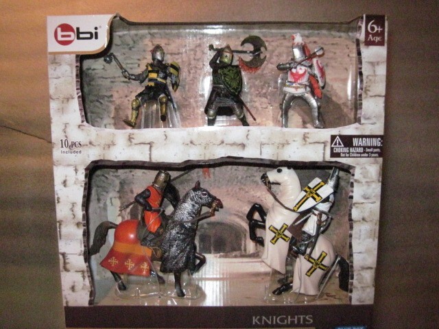 Lot of 2 Brand New Vintage HTF Blue Box BBI Knights & Legends Battle ...