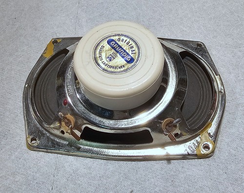Vintage Grundig Oval Speaker 6 x 4" | eBay UK