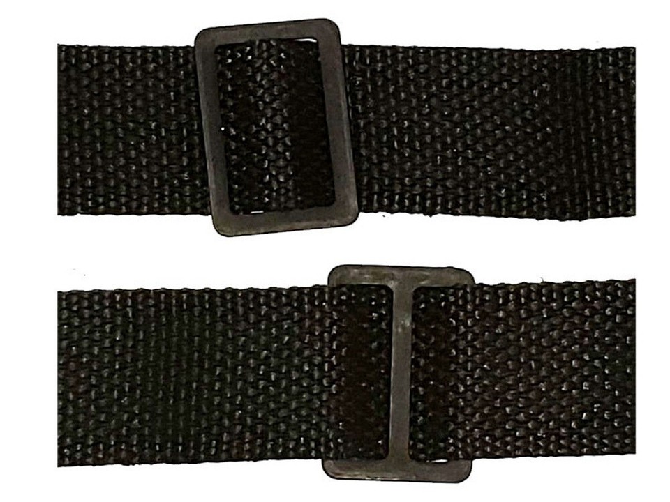 USGI Issue Black Silent Rifle Sling - 52" x 1.25" - New - Made in USA ...