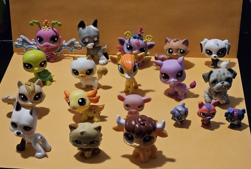 LITTLEST PET SHOP Lot Of 19 LPS Some Rare #750, #2522, #1673 FIGURES | eBay