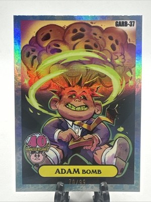 Adam Bomb /99 Blue Shanti Rittgers 2025 Garbage PAIL KIDS Worst GPK ...