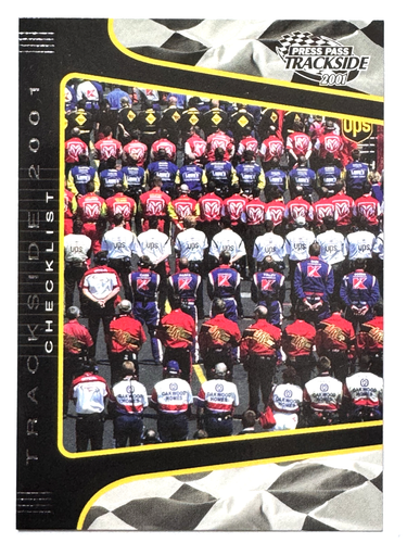 HOF'ers DALE JARRETT, BILL ELLIOTT, SPENCER, +MORE TEAMS 2001 Trackside ...