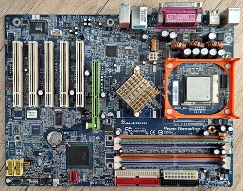 Gigabyte GA-8IPE1000 Rev:2.0 Socket 478 Intel 865PE Motherboard + 2 ...