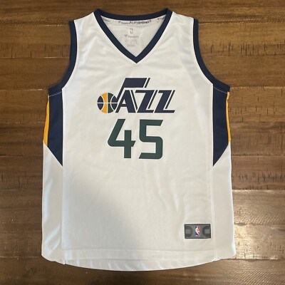 Fanatics Donovan Mitchell #45 NBA Utah Jazz Jersey Youth Size Large ...