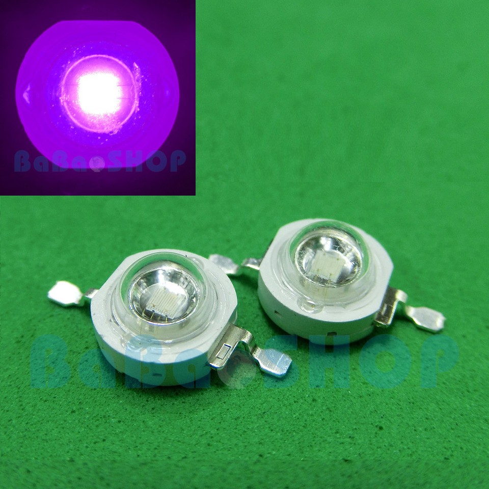 12W UV 365nm 395nm 420nm 440nm Purple LED +PCB 138mm for Lamp Light ...