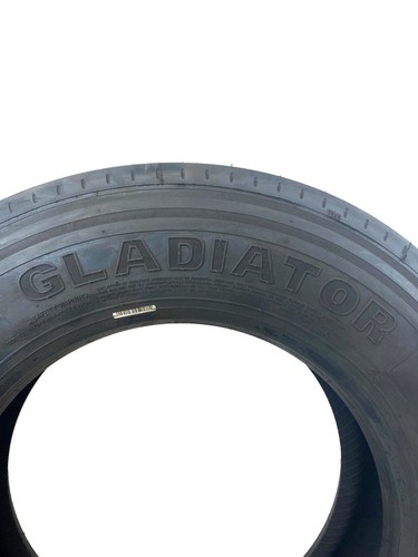 6 (Six) Gladiator QR40-ST 245/70R19.5 Load H 16 Ply Steer Commercial ...