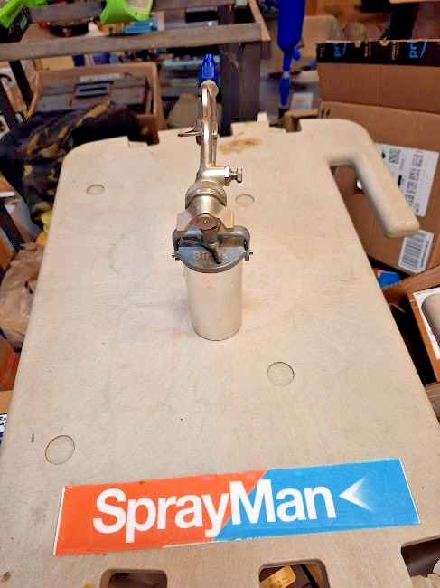 Binks Model 115 Detail / Touch Up gun with 8oz Binks Cup | eBay