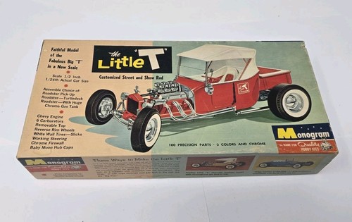 Vintage Monogram Little T Hip Show Rod Model Kit Original 1966 READ ...