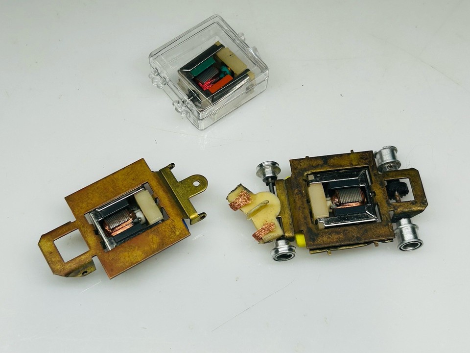 Vintage Brass Riggen Ho Slot Car Chassis Parts Lot Tyco Afx Aurora | eBay