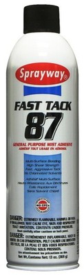 Spray Adhesive Sprayway SW087 Fast Tack General Purpose Mist Adhesive ...