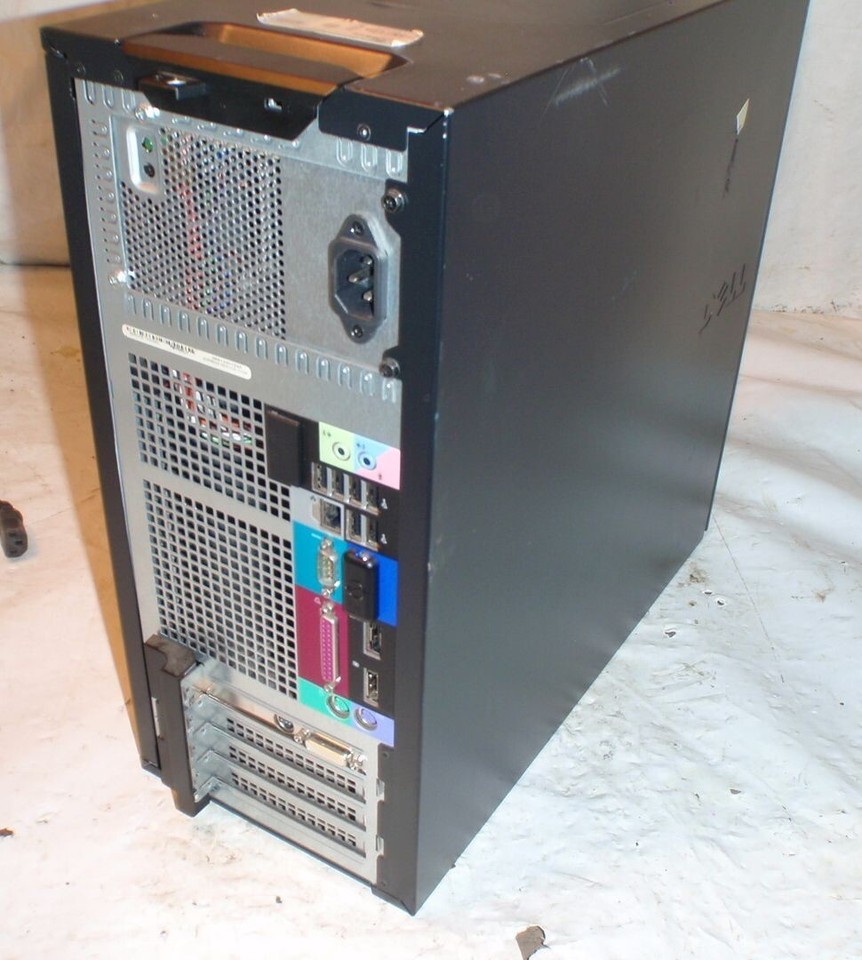 Dell Optiplex 960 Model: DCSM Desktop Computer w Windows Vista Home ...