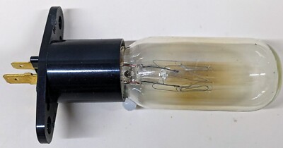 Genuine GE Kenmore Hotpoint Microwave/Range Lamp WB36X10003 & Socket ...