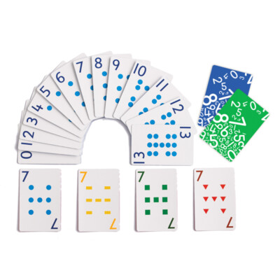 LEARNING ADVANTAGE CTU24536 School Friendly Playing Cards Set Of 8 ...