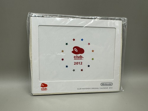 Club Nintendo Reward - 2012 Calendar - Brand New! | eBay