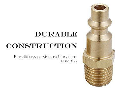 Air Hose Fittings And Air Coupler Plug, Air Compressor Quick Male Plug ...