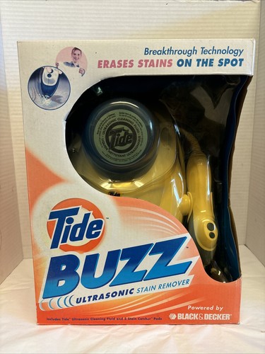 Black & Decker Tide Buzz Ultrasonic Stain Remover Eraser 50875520721| eBay