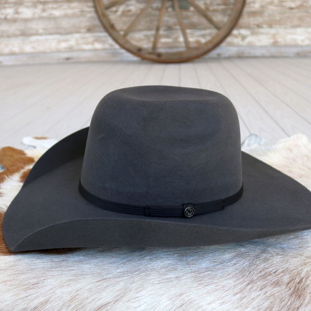 Resistol Hooey Day Money Felt Cowboy Hat | Grey | eBay