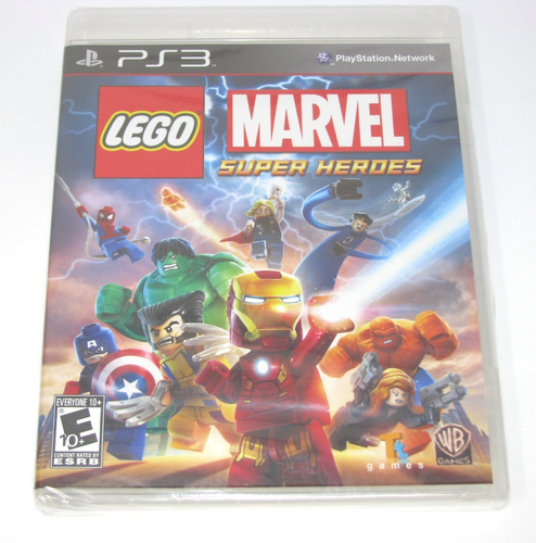 *Brand New* LEGO Marvel Super Heroes (Sony PlayStation 3, 2013) PS3 ...