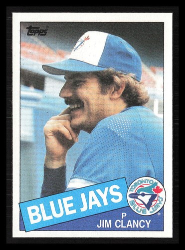 Jim Clancy 1985 Topps #746 Toronto Blue Jays | eBay