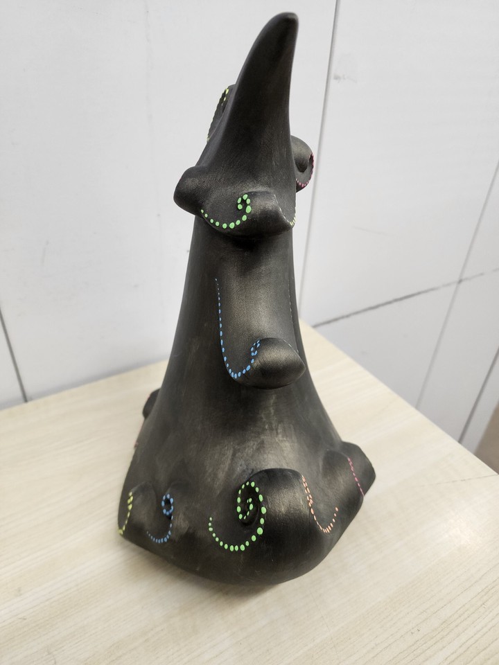 Vtg Mid Century Ceramic Jolly Green Glaze Christmas Tree MAYCO 12" | eBay