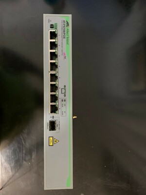 Allied Telesis AT (AT-FS708/POE) 8-Ports External Switch | eBay