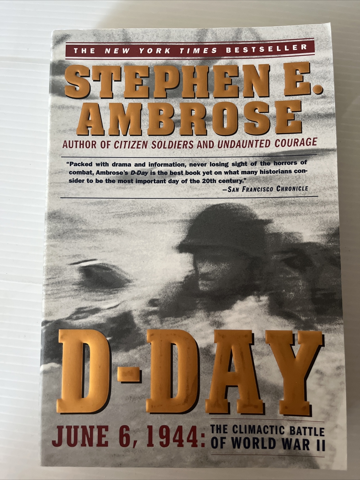 WAR HISTORY BOOK by Stephen E Ambrose -D-DAY And BAND Of Brother Bundle ...