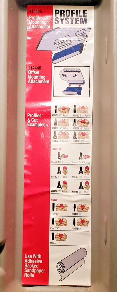 Porter Cable Profile Sander #444 w/case & accessories USA Exc. Cond | eBay