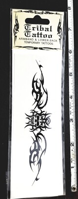 Tribal Temporary Tattoo Waterproof Viking Skull EMO Goth Punk Celtic ...