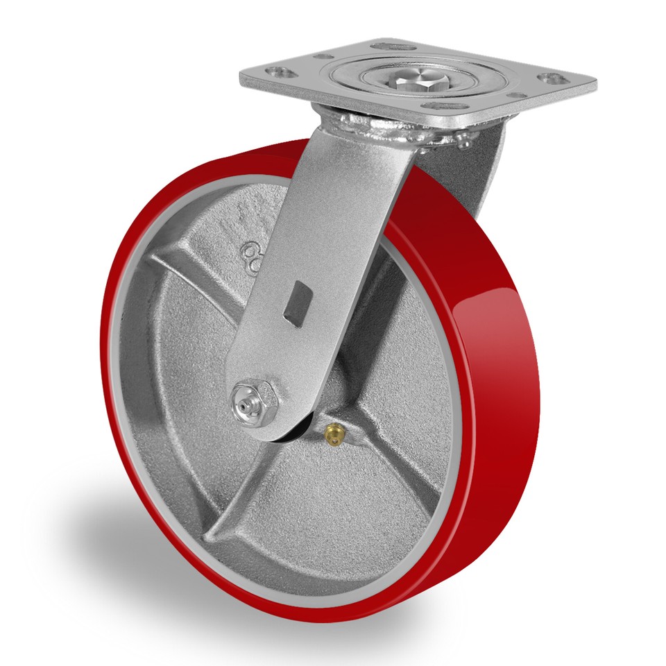 8 Inch Caster Wheels Heavy Duty,Capacity 1500-6000LB | eBay