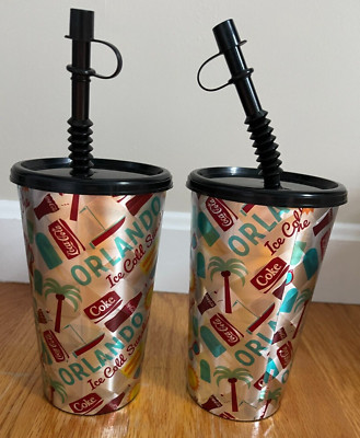 Coca Cola 2 Orlando Ice Cold Sunshine souvenir cups | eBay