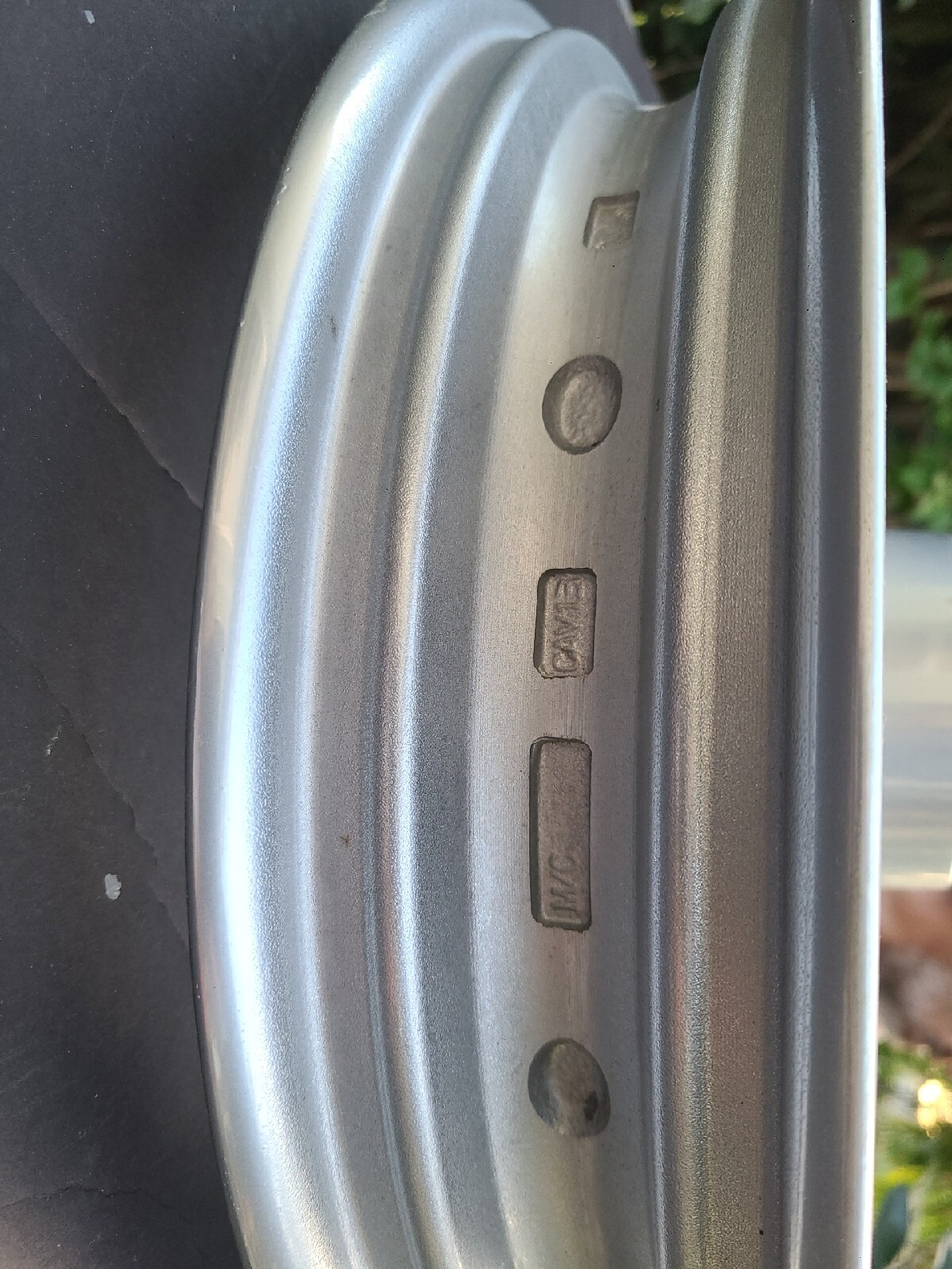 2000-08 Harley FLH Touring 16 X 3 Rear Wheel Rim 9 Spoke Mag 25mm Wagon ...