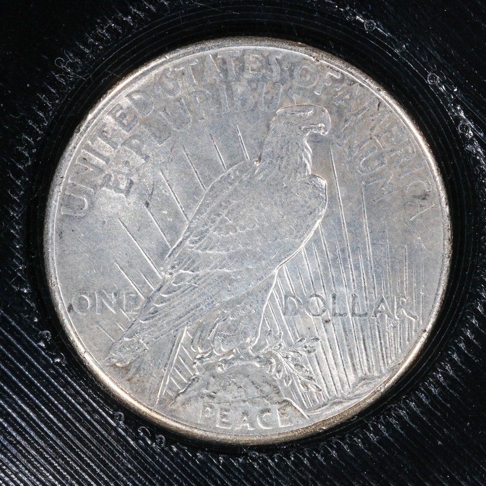 1928 $1 Peace Dollar Scratches Both Sides | eBay