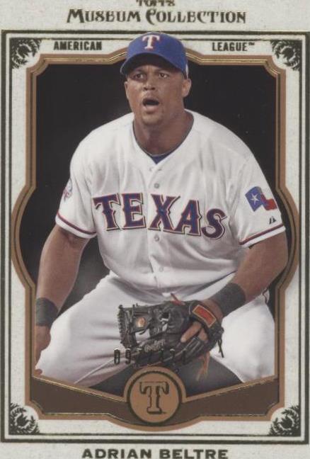 2013 Topps Museum Collection - Adrian Beltre #62 Copper /424 for sale ...