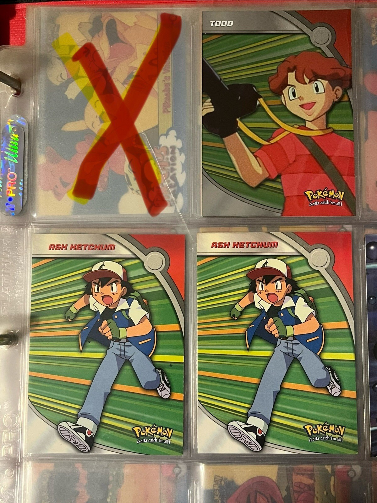 Topps Pokemon Cards- Ash Ketchum 2 Regular, And Todd Foil | eBay
