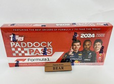 2024 Topps Paddock Pass Formula 1 Checklist, F1 Set Info, Boxes