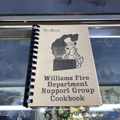 Williams Fire Department Support Group Cookbook | eBay
