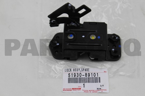 5193089101 Genuine Toyota LOCK ASSY, REAR SEAT, LH 51930-89101 | eBay