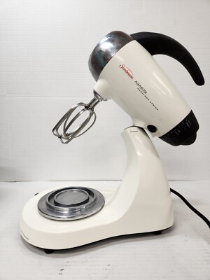 Sunbeam Mixmaster Heritage Series Mixer Model 2350 Clean Tested Works w ...