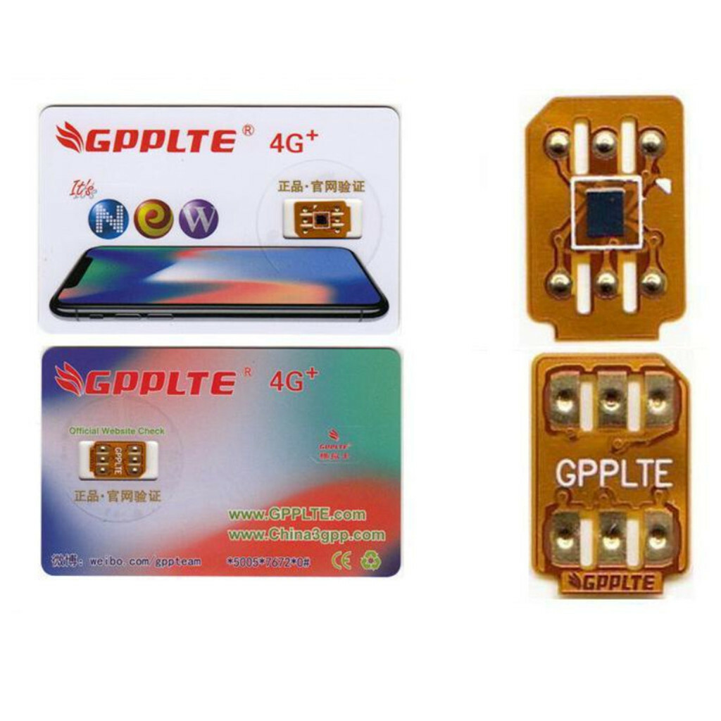 Gpp Sim Unlock Universal Unlock Sim Card For IPhone 8, 7, 6, 5S,