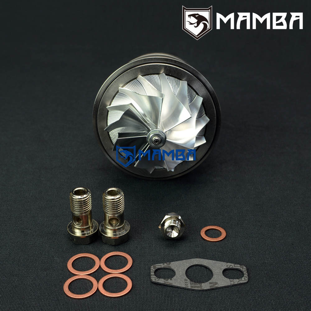 MAMBA 7+7 Billet Turbo Cartridge Core CHRA Ball Bearing Garret GT2860R ...