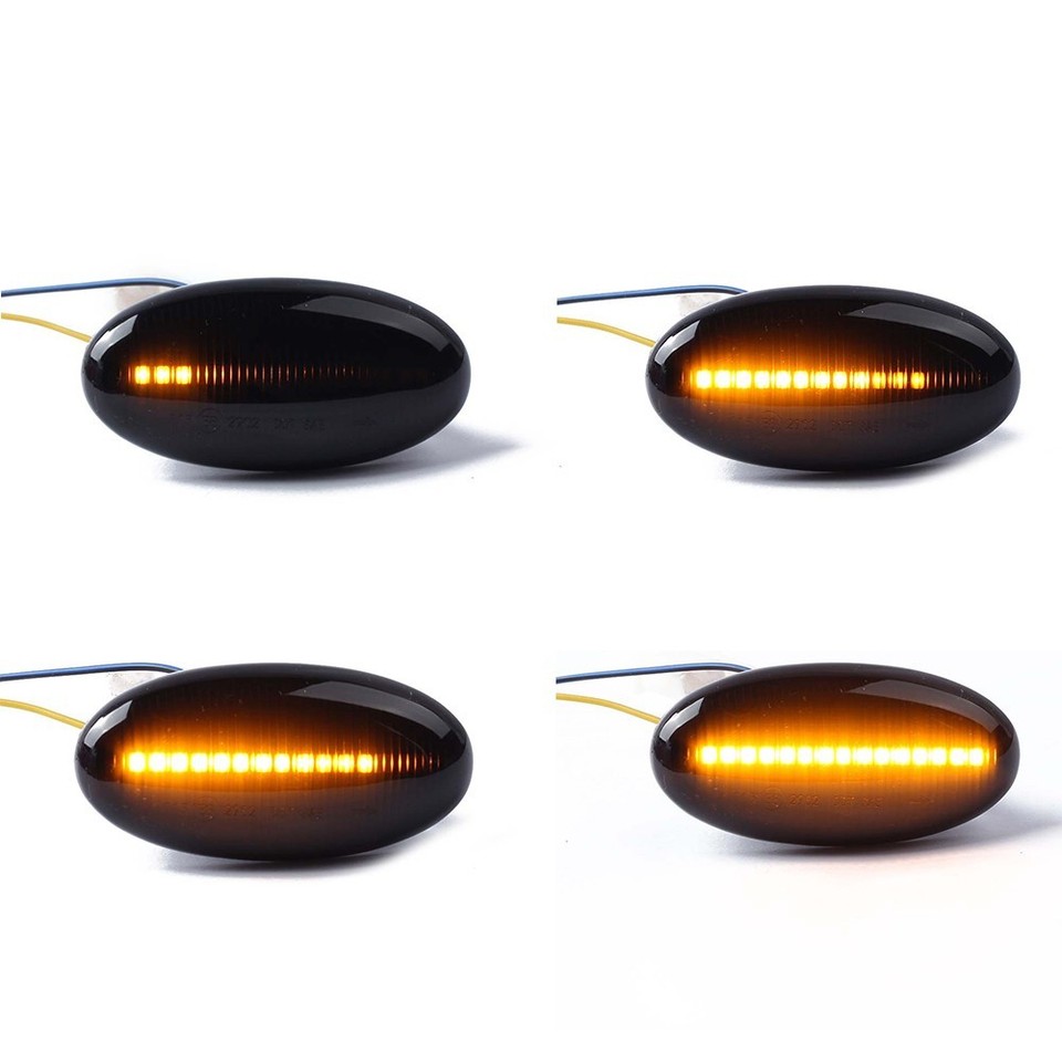 .2PCS LED Turn Signal Light Indicator Side Dynamic For Mazda 2 3 5 6 BT ...