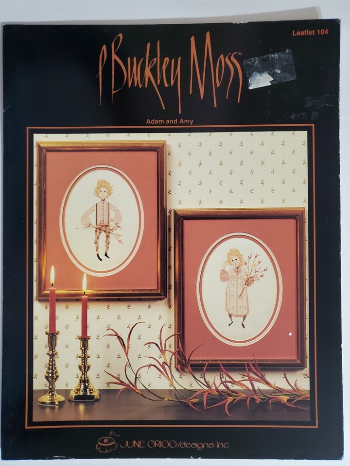 P Buckley Moss June Grigg Designs-Amish theme cross stitch patterns ...